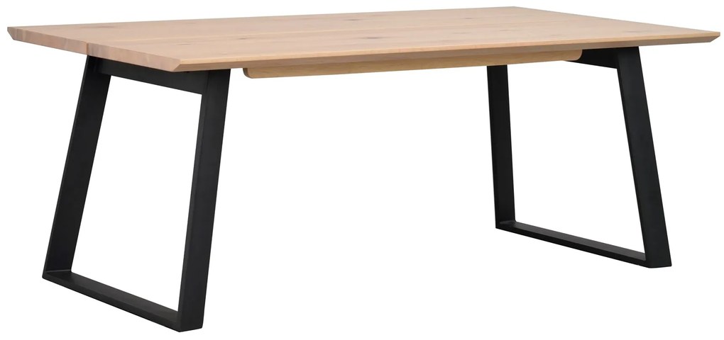 Bělený dubový jídelní stůl Rowico Gary, 210 cm