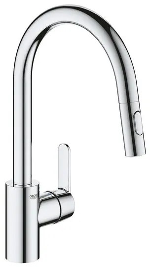 Grohe Get Dřezová páková baterie stojánková chrom 31484001