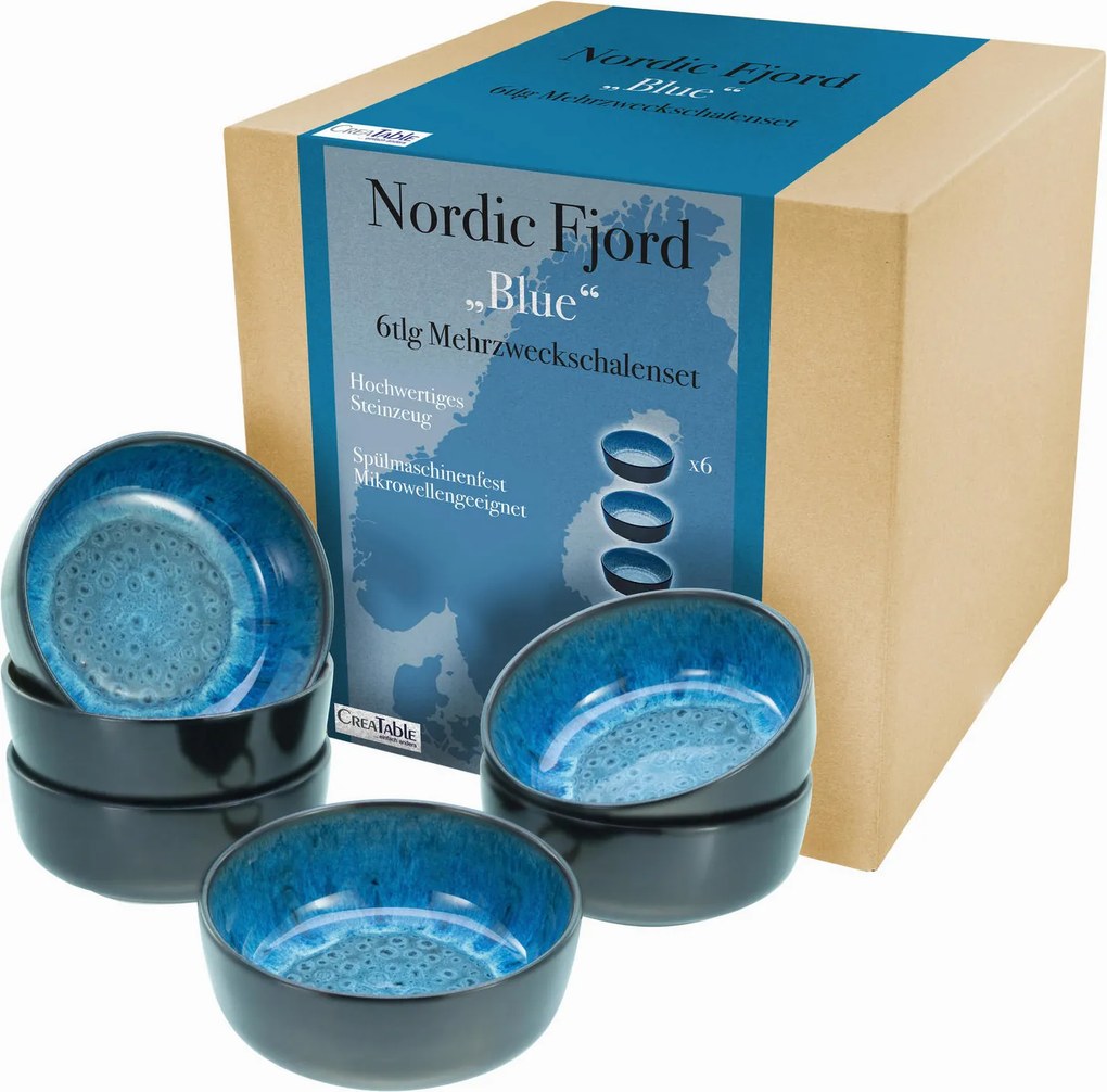 XXXLutz SADA MISEK NA MÜSLI kamenina keramika 6dílné 15 cm Creatable - Sada misek - 007768045601