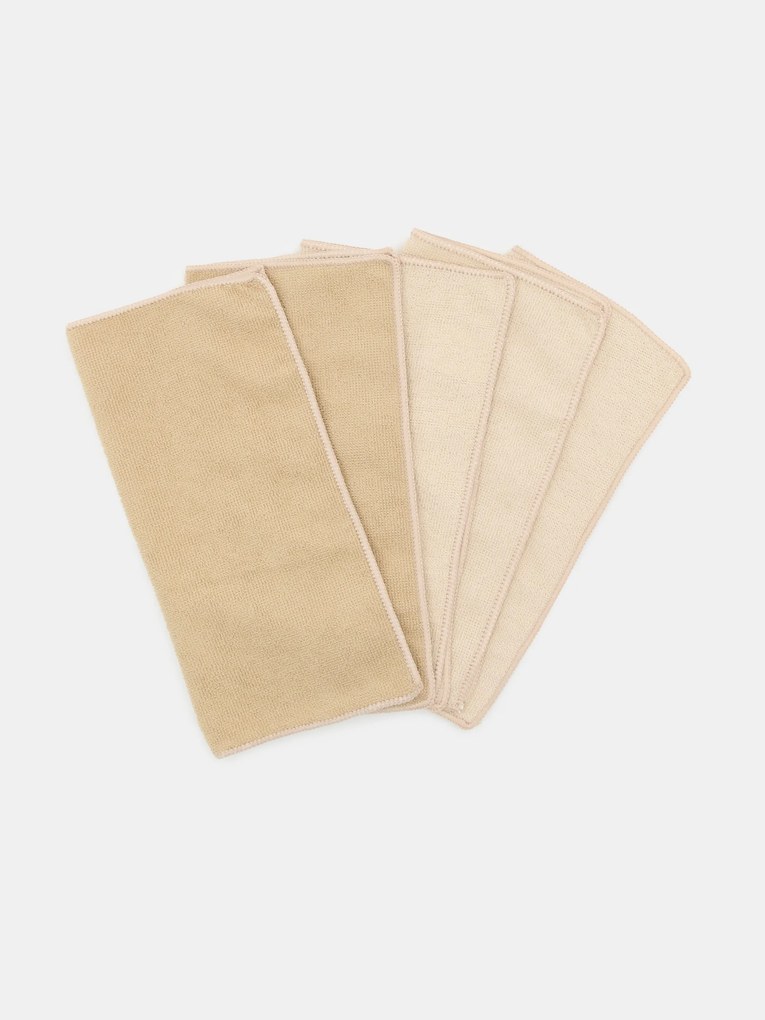 Sinsay - Mikrovláknové utěrky 5 pack - vícebarevná