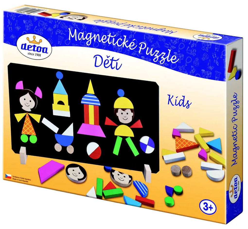 Detoa Magnetické puzzle Děti