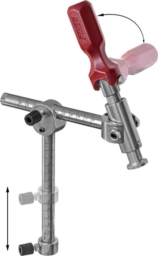 Piher | Svěrka do svařovacího stolu TCP Piston Ø16
