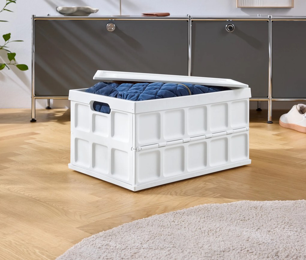 Tchibo - Univerzální úložný box XL - barva: bílá