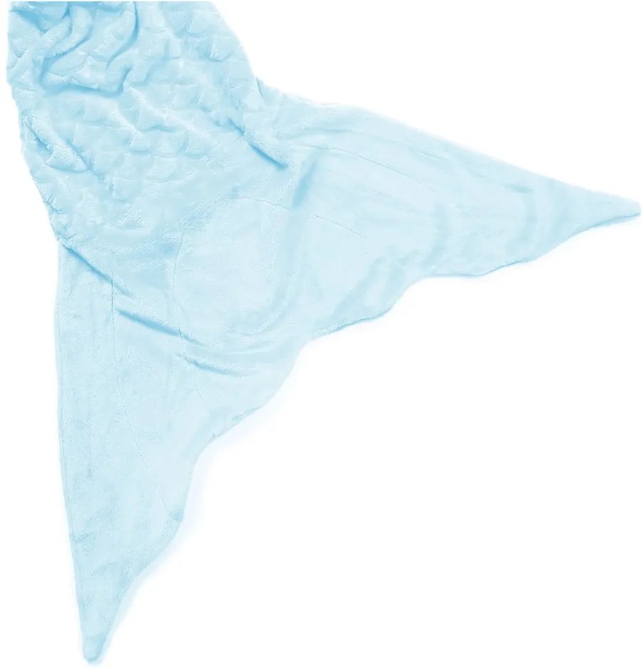 Modrá deka z mikrovlákna DecoKing Siren, 190 cm