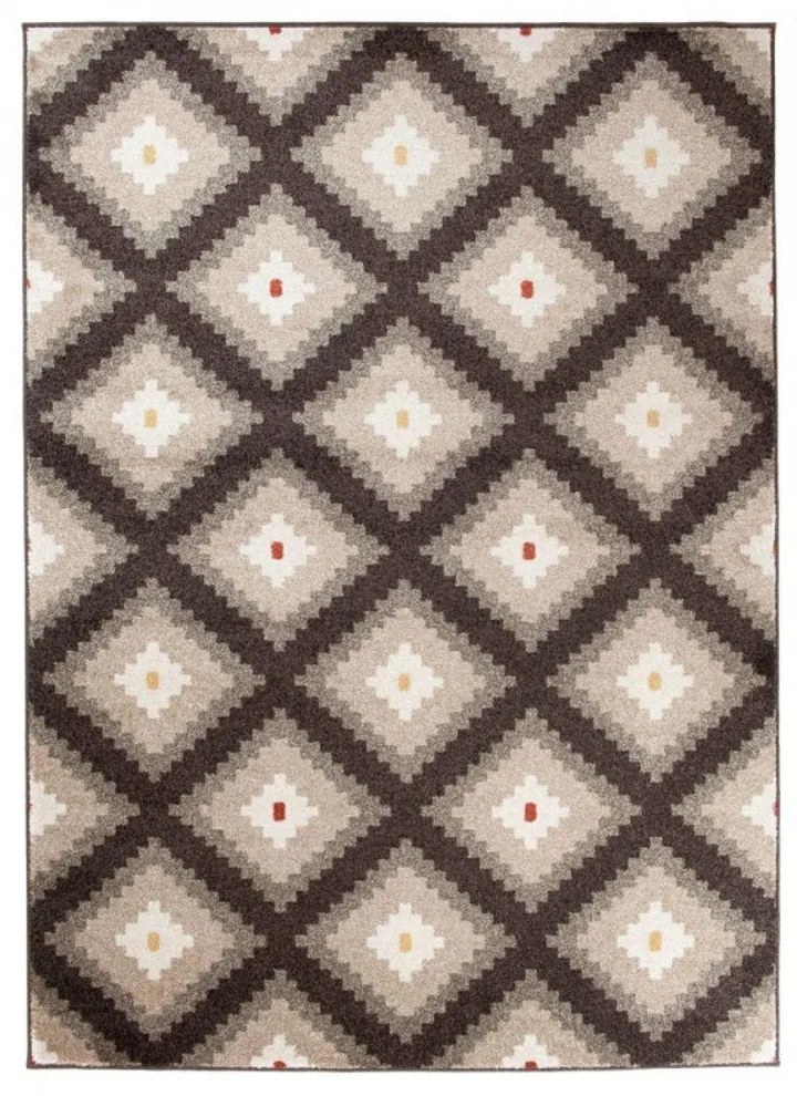 Kusový koberec Remund hnědý 200x290cm