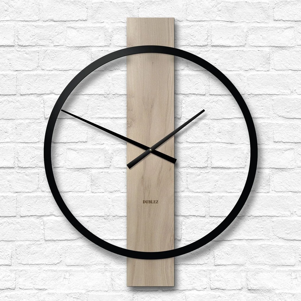DUBLEZ | Minimalistické nástěnné hodiny - Circle Line