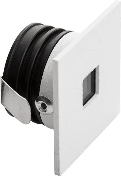 NV 9045514 Venkovní zapuštěné svítidlo do zdi PASSAGGIO bílý hliník LED 1W 3000K 3V IP54 délka kabelu 1.80m použijte driver 9020170 - NOVA LUCE