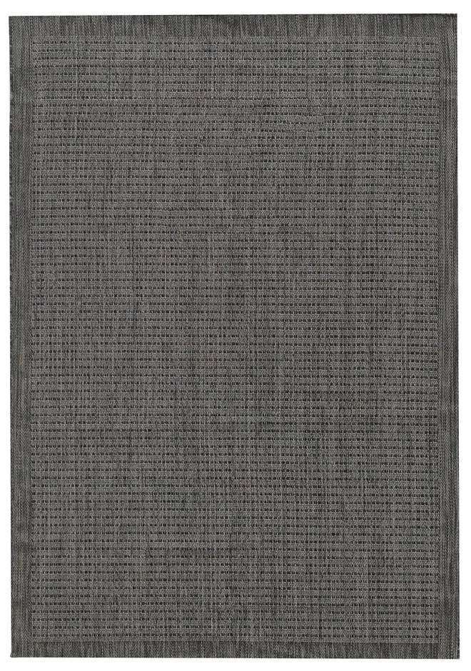 Tmavě šedý vnitřní a venkovní koberec 200x290 cm Giza 1410 – Ayyildiz Carpets