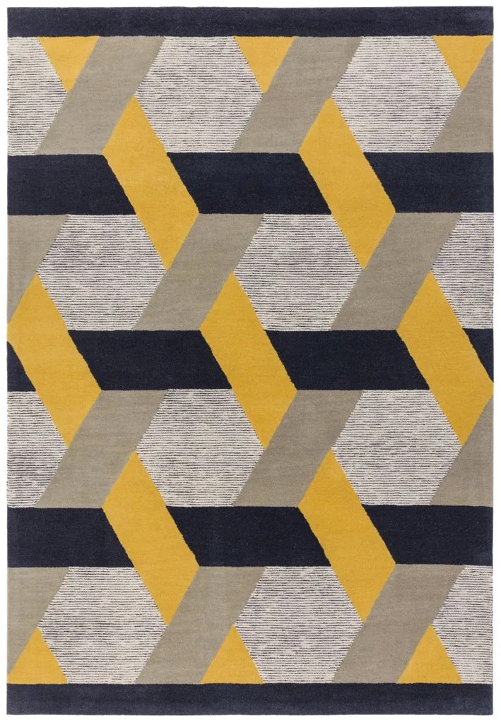 Žlutý koberec Moby Gold Rozměry: 200x300 cm