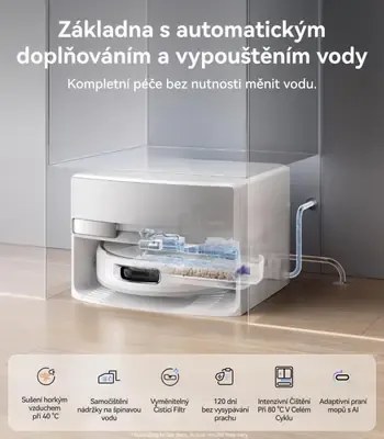 Narwal Flow Compact Station / Robotický vysavač s mopem / 22 000 Pa /