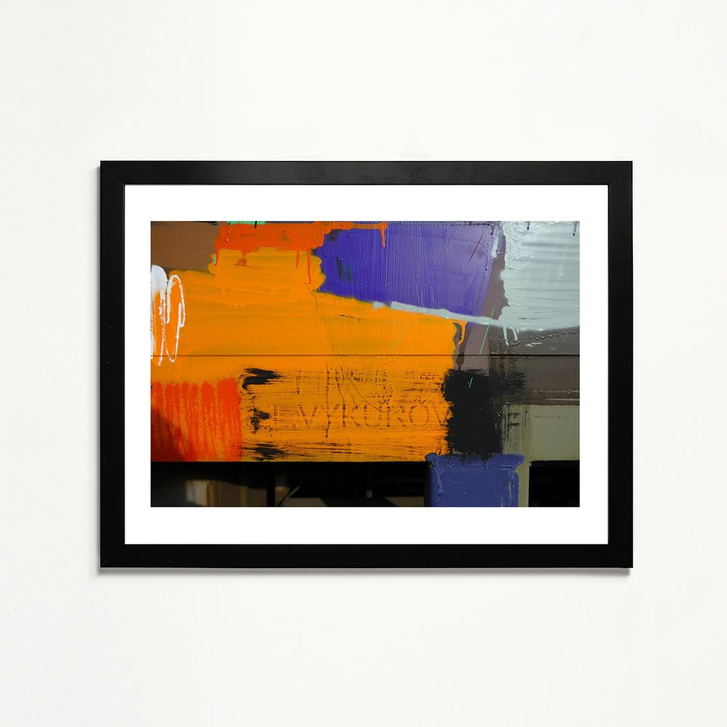 Henriet Zubár | Vlak Rám: Bílý, Velikost: 30 x 40 cm
