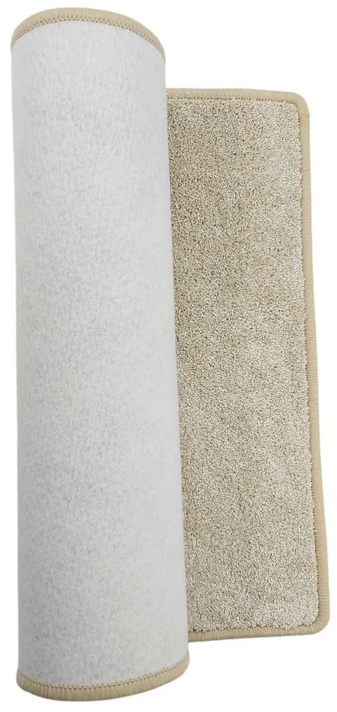 Vopi, Běhoun na míru Capri Lux cream, šíře 150 cm, béžová, chodba / předsíň