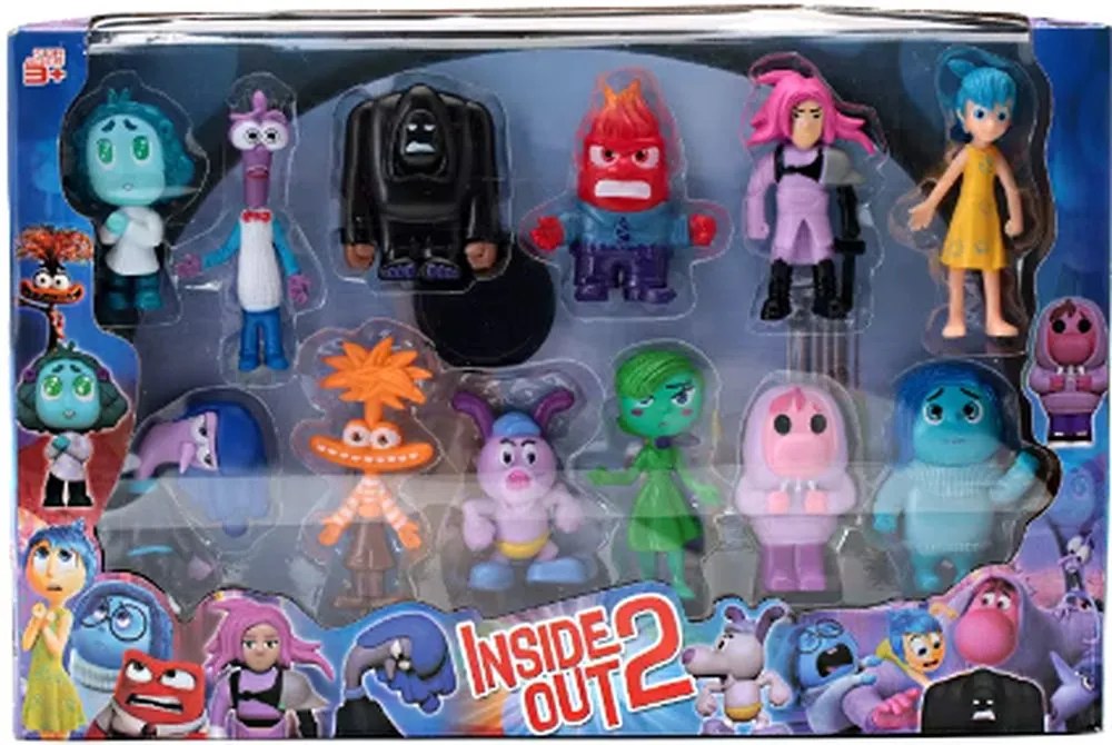 Sada 12 ks figurek V hlavě 2 (Inside Out 2)
