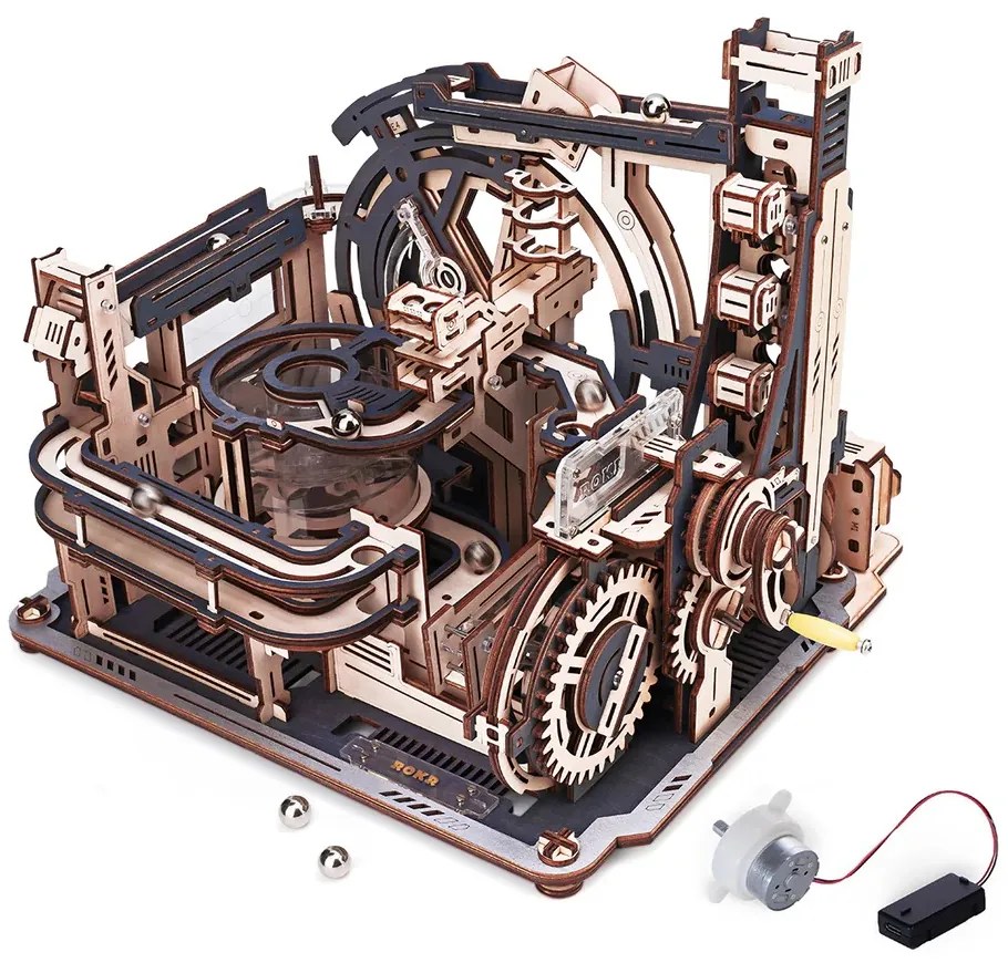 RoboTime 3D skládačka kuličkové dráhy Kosmodrom