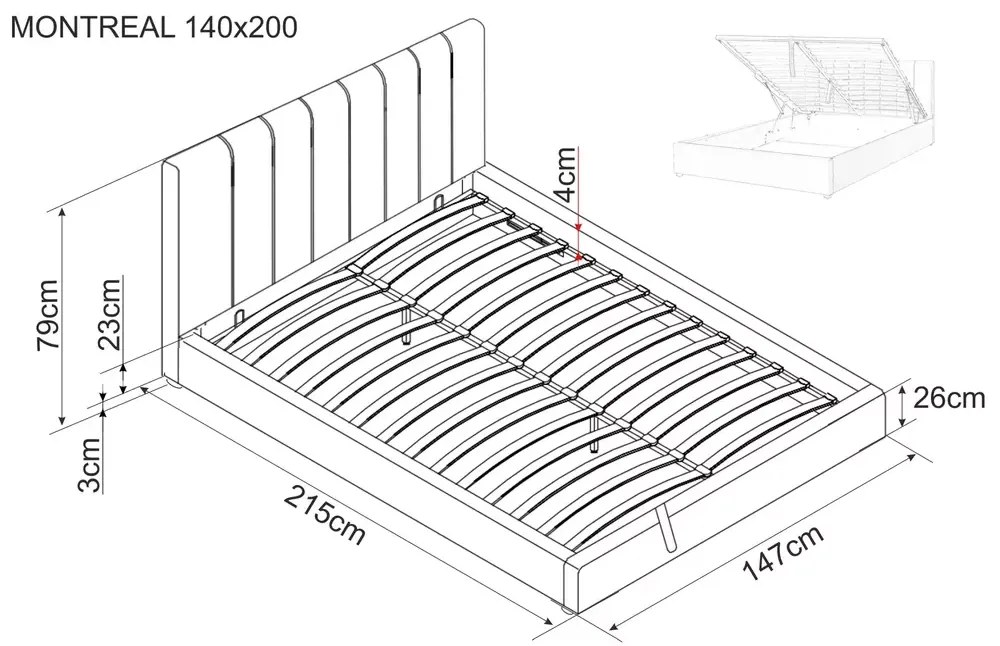 Postel MONTREAL VELVET 140 Signal