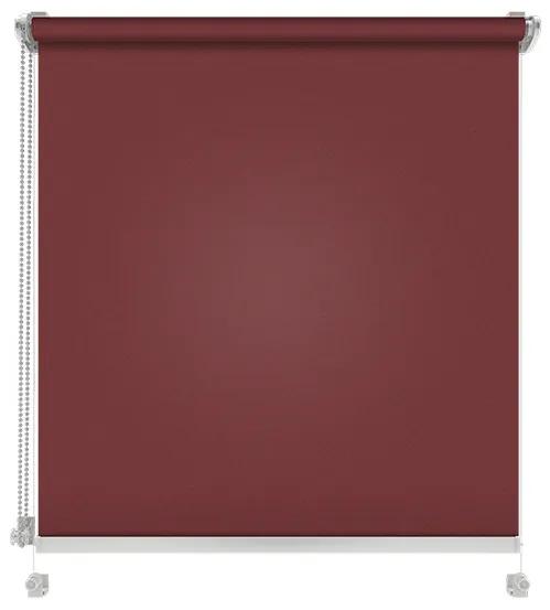 Gario Roleta Mini Standard Strukturovaná Červená marsala Výška: 150 cm, Šířka: 67 cm