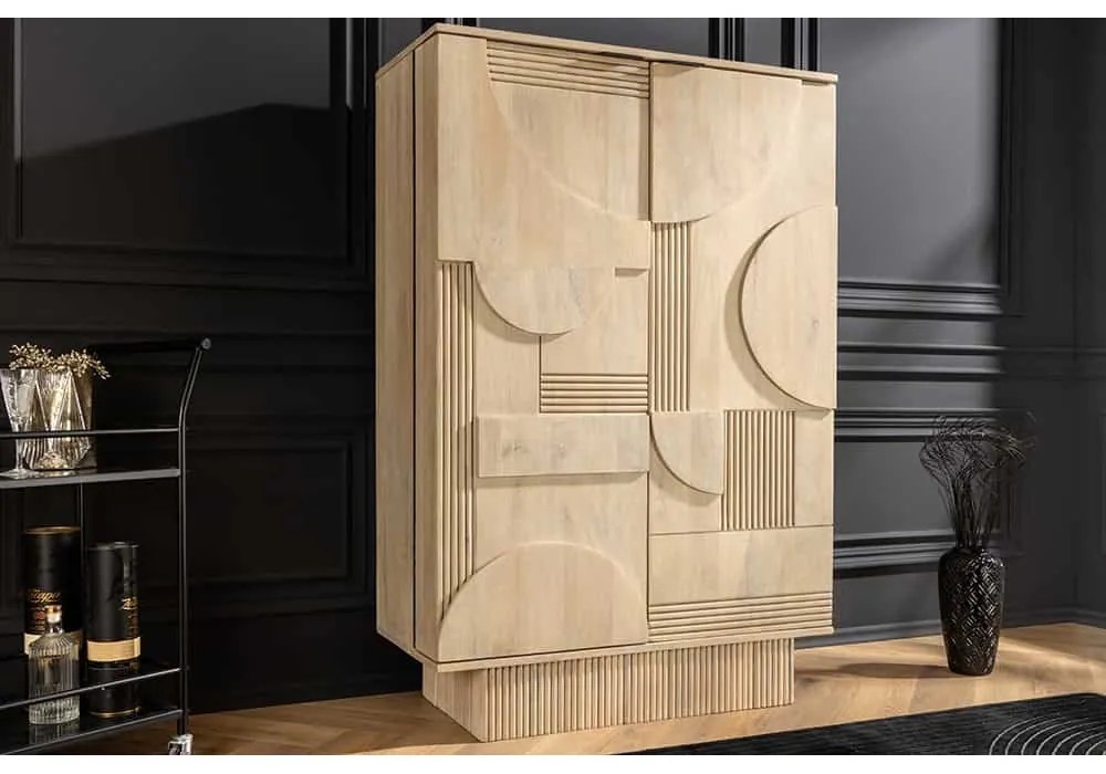 Massive home | Barová komoda Art Deco 140cm masiv mango