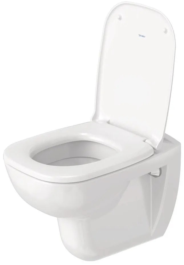 Duravit 45350900A1 - Závěsné WC s prkénkem D-CODE keramika/lesklá bílá 45350900A1