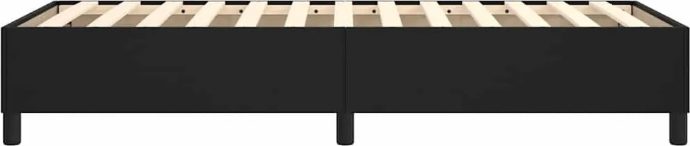 Rám postele s boxspringem černý 90 x 190 cm umělá kůže 3121017