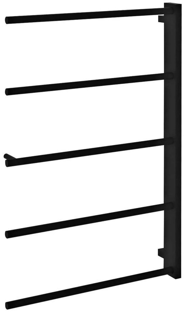 Sapho Slice - Držák ručníků, 52x79 cm, černá mat SN883