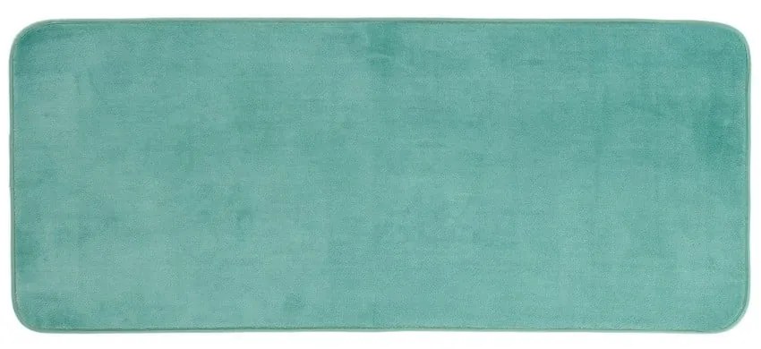 Tyrkysová koupelnová předložka 50x120 cm Vitamine – douceur d'intérieur