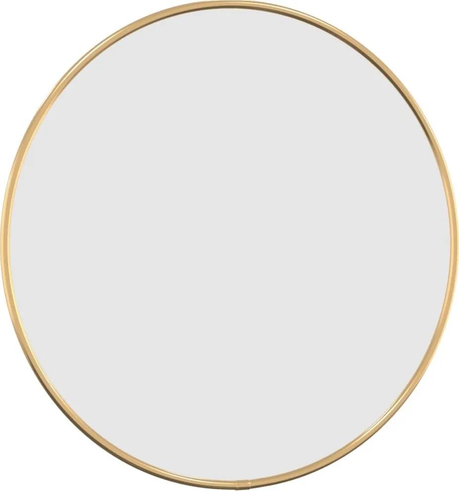vidaXL Nástěnné zrcadlo Ø 40 cm kulaté [348180] Barva: Černá