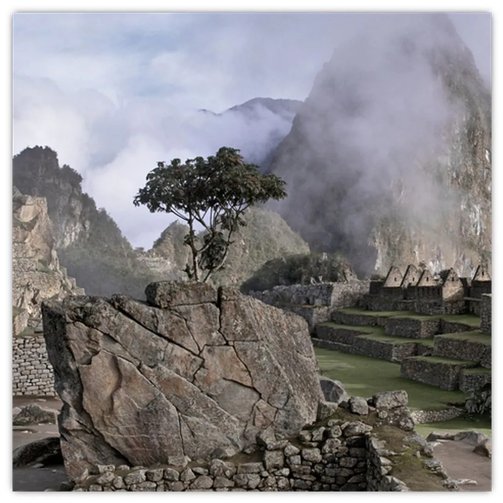 Obraz - Machu Picchu (30x30 cm)