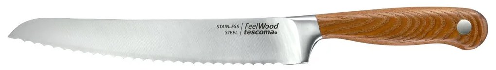 TESCOMA Nůž na chléb FEELWOOD 21 cm
