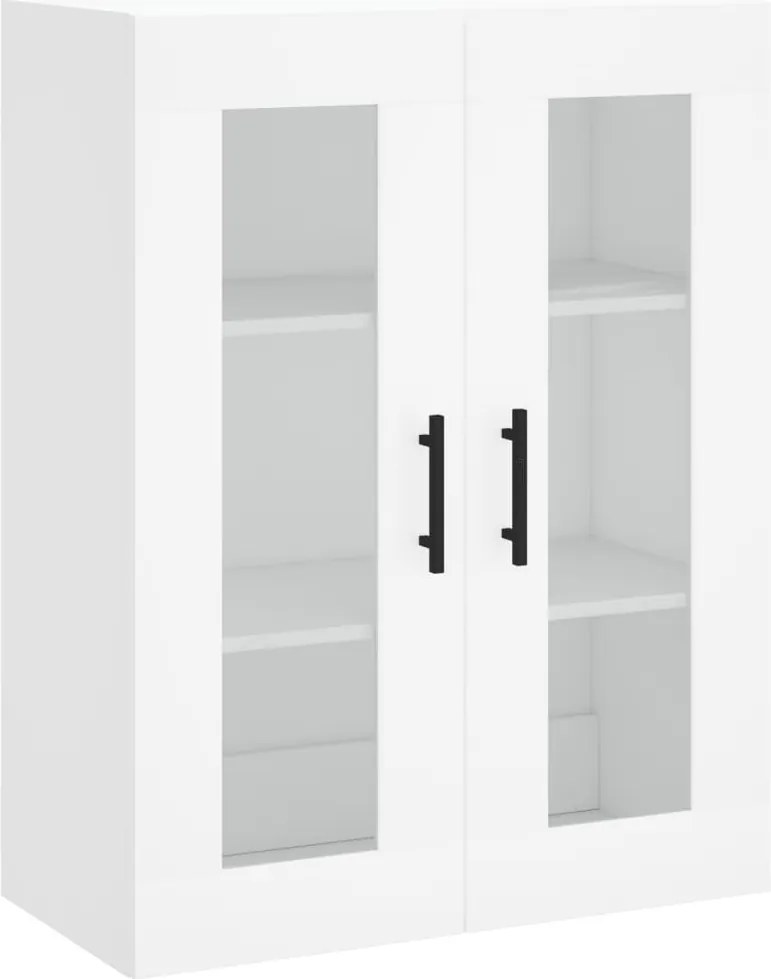 Skříň highboard bílá 69,5 x 34 x 180 cm kompozitní dřevo 3198233