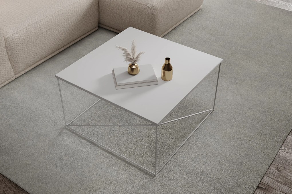 ADRK Furniture Konferenční stolek Nelia CT-NEL-W-WM
