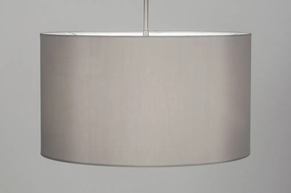 Závěsné designové svítido do obýváku Mombasa Silver Grey
