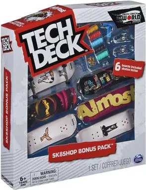 Spin Master Tech Deck Skateshop s příslušenstvím 6ks / od 6 let