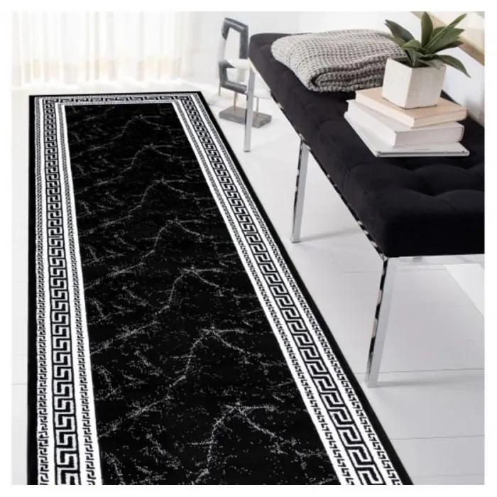 Kusový koberec Rasmus černý atyp 70x250cm