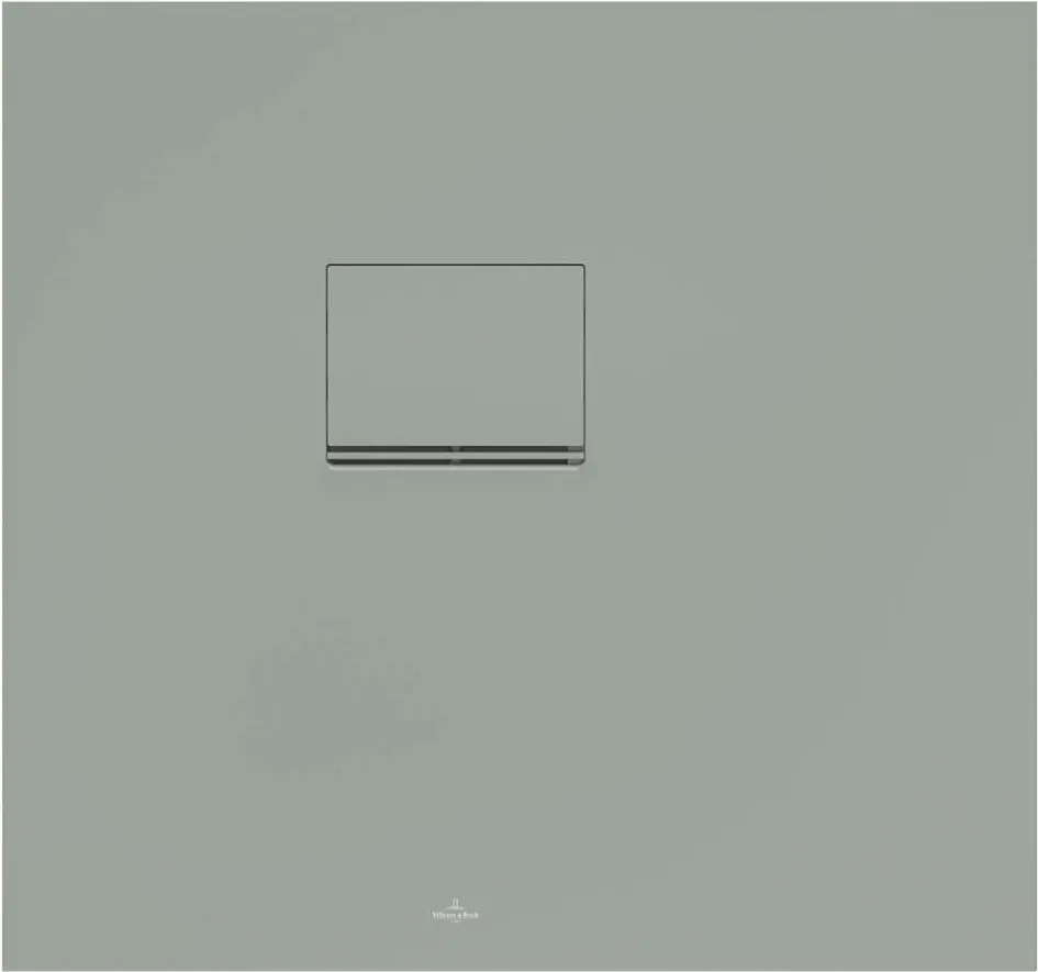 Villeroy & Boch Squaro Infinity - Sprchová vanička, 80x75 cm, Morning Green UDQ8075SQI2LV-R8