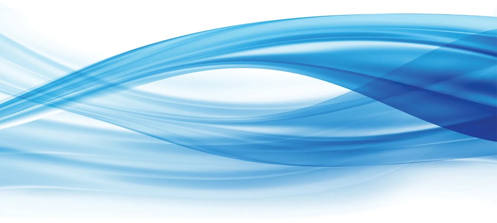 Malvis Tapeta Vlna v modré Vel. (šířka x výška): 144 x 105 cm
