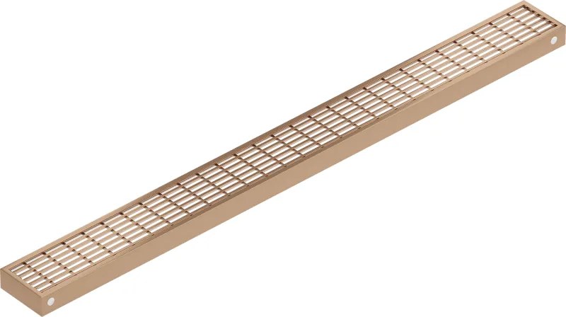 Mexen Flat, lineární podlahový žlab 70 cm, měděná matná, 1C33070