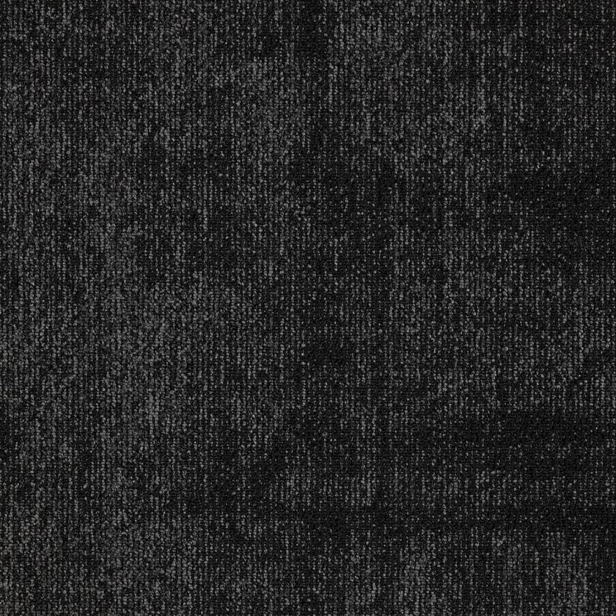 Kobercové čtverce Modulyss First Define 995 - černé - 50x50 cm