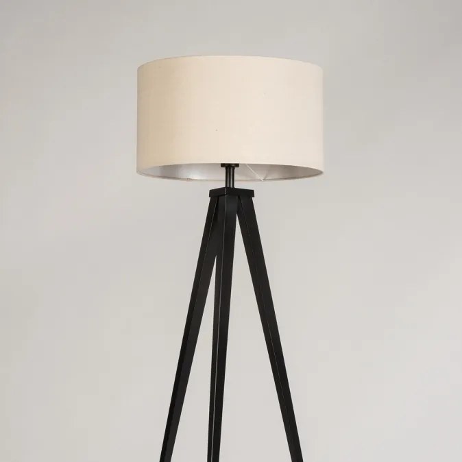 Stojací lampa Kohlmann Limited Taupe and Black