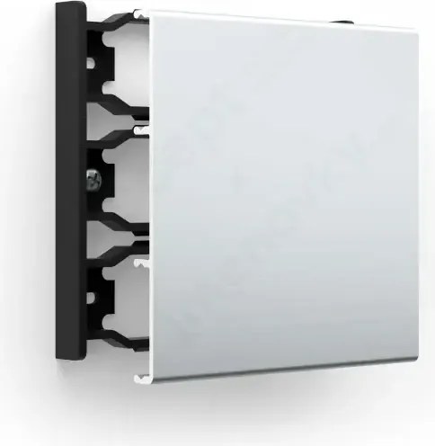 ACCEPT Dveřní tabulka ACS 93 x 93 mm - stříbrná tabulka