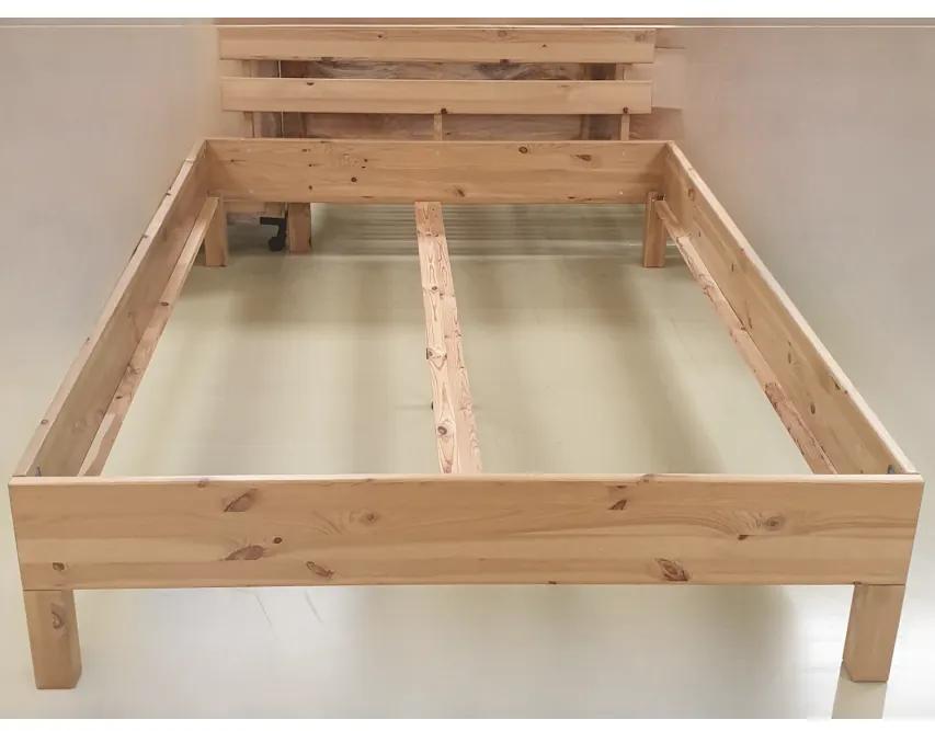 Dřevěná postel z masivu Edmonton - VÝPRODEJ 160x200