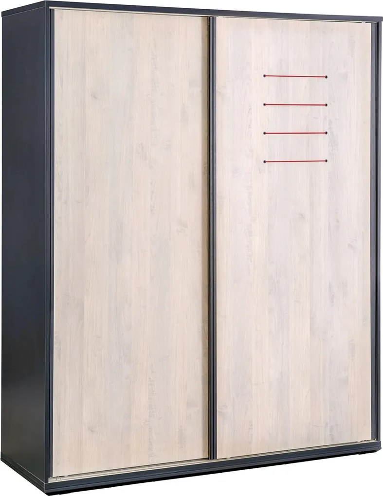 ČILEK - Studentská skříň TRIO s posuvnými dveřmi