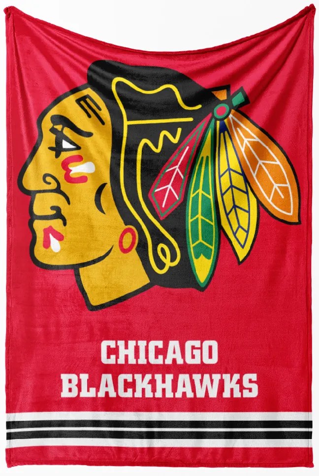 Deka NHL Chicago Blackhawks Essential 150x200 cm