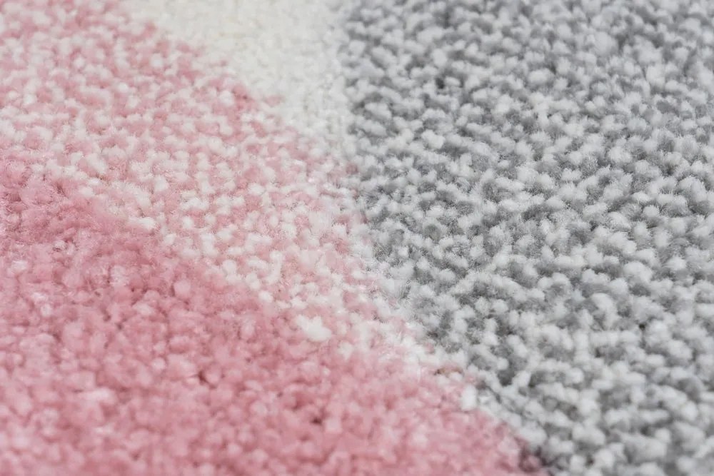 Vopi | Dětský koberec Amigo 327 pink - 80 x 150 cm