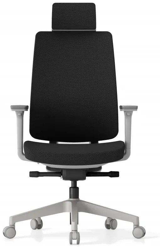 Office Pro Kancelářská ergonomická židle K50 — bílá Modrá