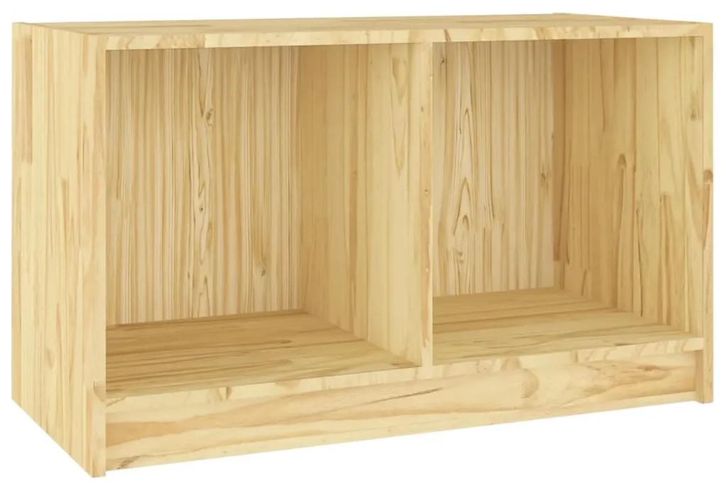 TV stolek 70 x 33 x 42 cm masivní borové dřevo