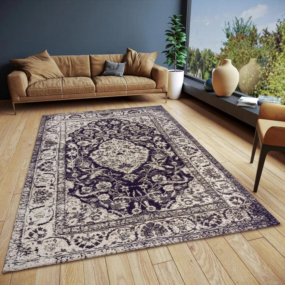 Hanse Home Collection koberce Kusový koberec Catania 105890 Mahat Black - 120x180 cm