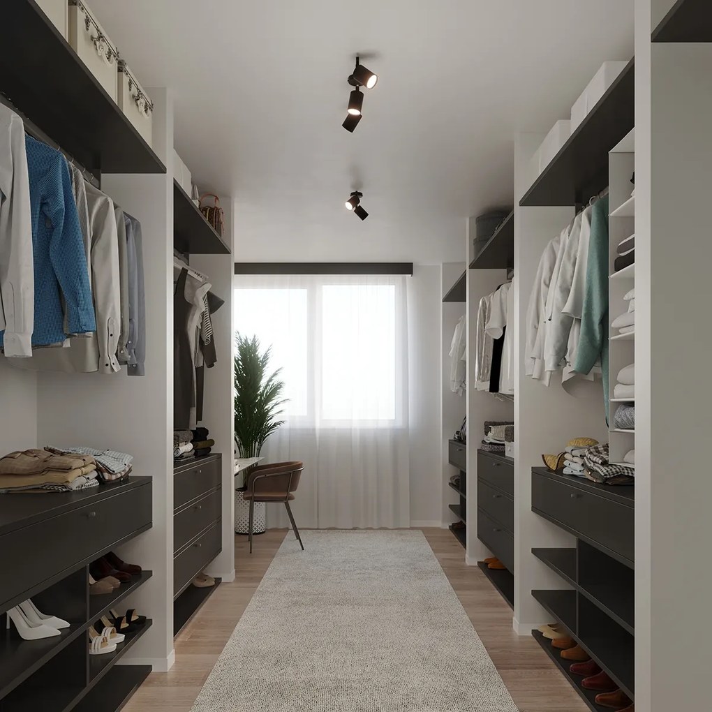 Sollux Lighting Stropní svítidlo LEMMI 2 černé