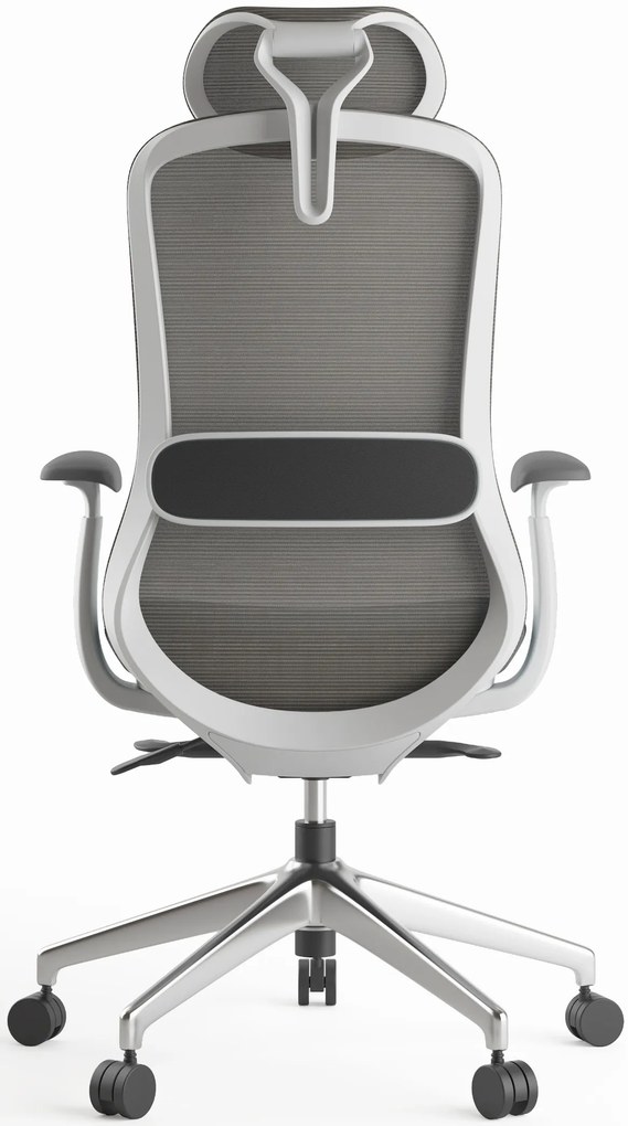 MERCURY Ergonomická kancelářská židle UNO - tmavě šedá síťovina