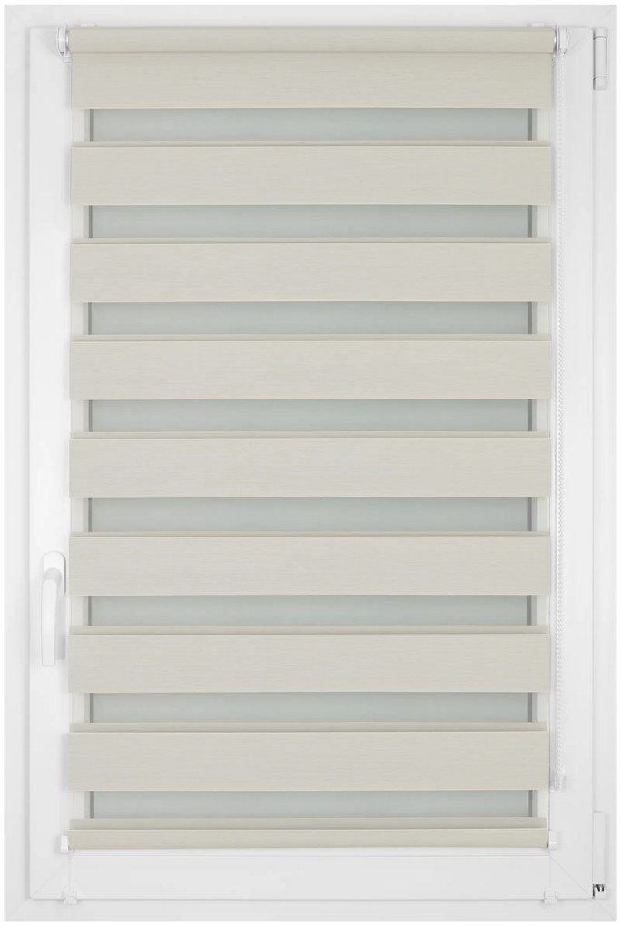 Dekodum Zatemňovací roleta den a noc Písková 106x220 cm