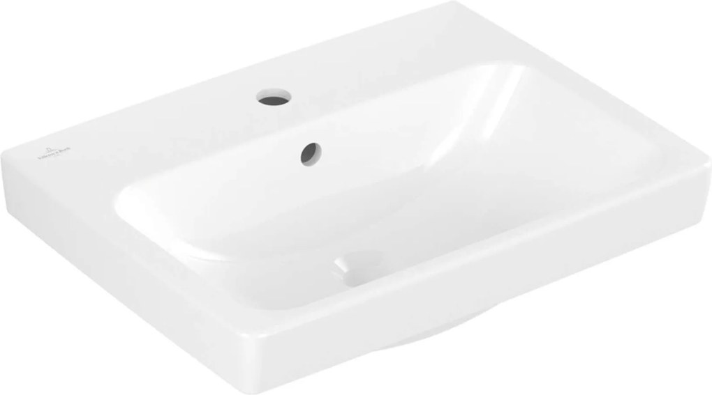 Villeroy & Boch Architectura - Umyvadlo 55x42 cm, s přepadem, s otvorem pro baterii, alpská bílá 4A87MG01